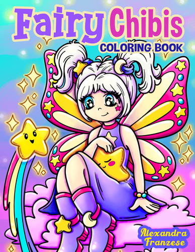 Fairy Chibis Coloring Page Download - 15 Pages | Ally Art