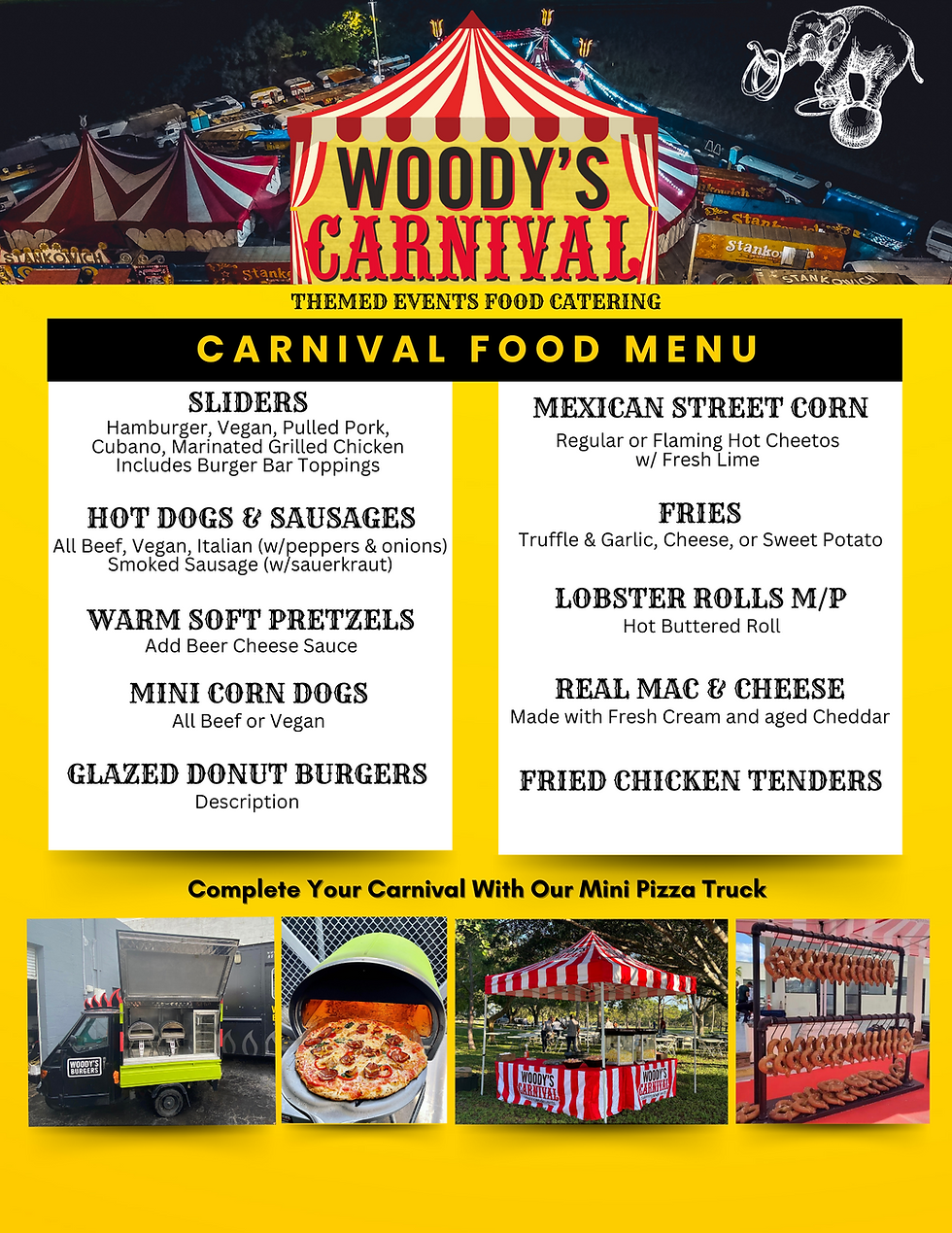 CARNIVAL STATION | Woody's Catering & Events
