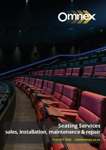 Omnex Seating Services Flyer | Omnex Pro-Film Ltd