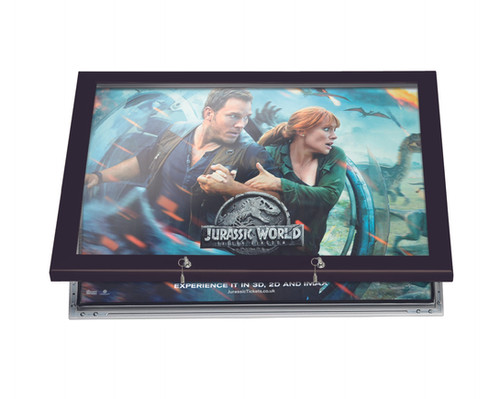 10 units 40” x 30” Premium Locking Poster Case (Black) | Omnex Pro-Film Ltd