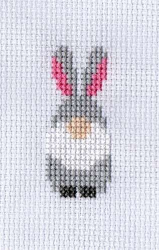 Bunny Gonk Cross Stitch Pattern Download | Hettie's Crafty Creations