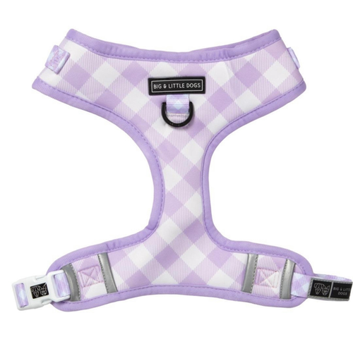 Berry Gingham ~ Adjustable Harness | Peaches & Huxley