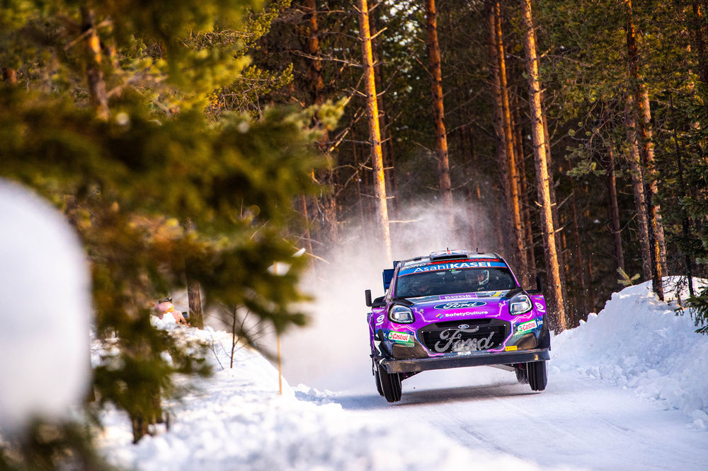 M-SPORT FORD'S PUMA RALLY1 HYBRID PUT TO THE ULTIMATE TEST AT RALLY SWEDEN
