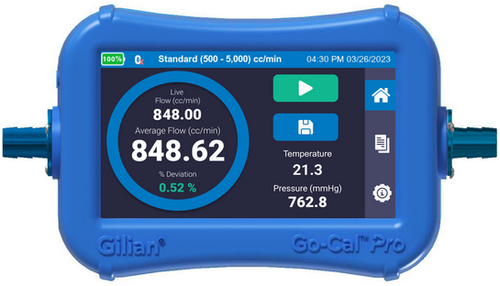 Go-Cal Pro Electronic Flow Meter | REPSS