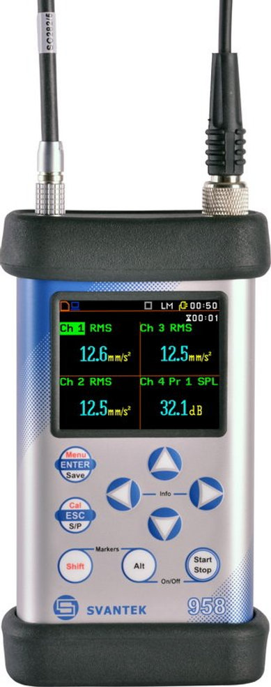 SVAN 958A 4 Channel Sound & Vibration Meter | Repss Inc