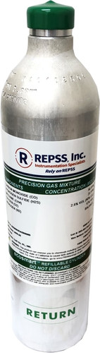200 PPM CO, 50% LEL PENTANE, BALANCE AIR | REPSS