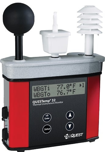QUESTemp Portable Heat Stress Monitor | Repss Inc
