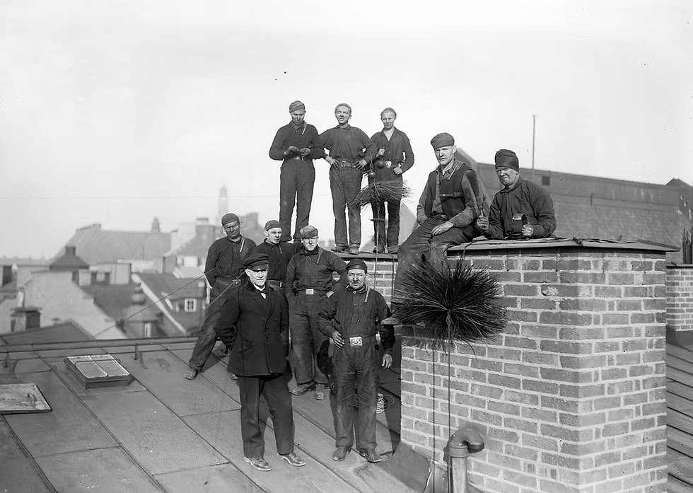 1900 chimney construction