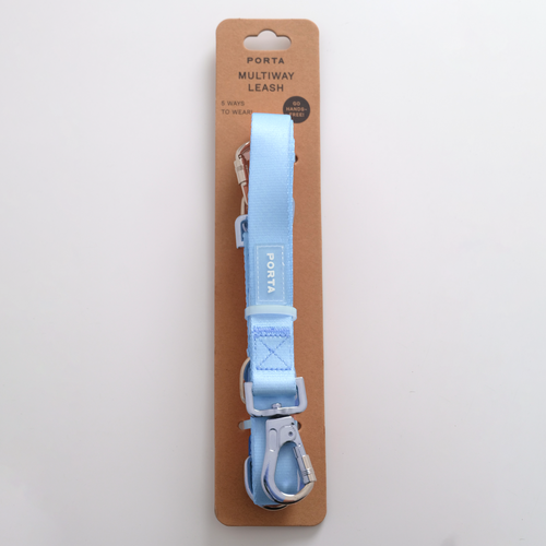 Porta Multiway Leash | Periwinkle | Bobba's Backyard