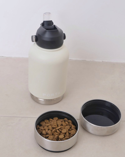Porta Sport Bottle | Cream | Bobba's Backyard