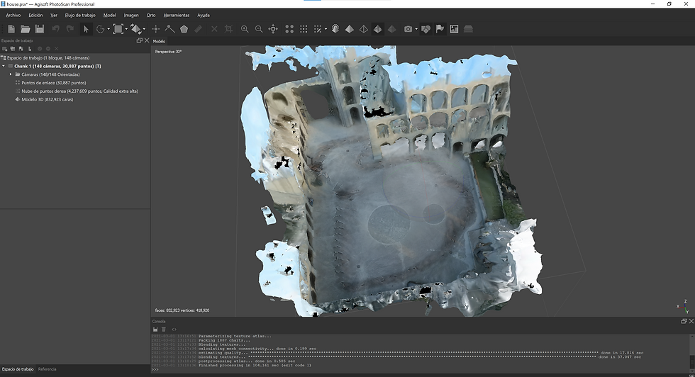 Scan quick enviroments with a 3d cam (Part I)