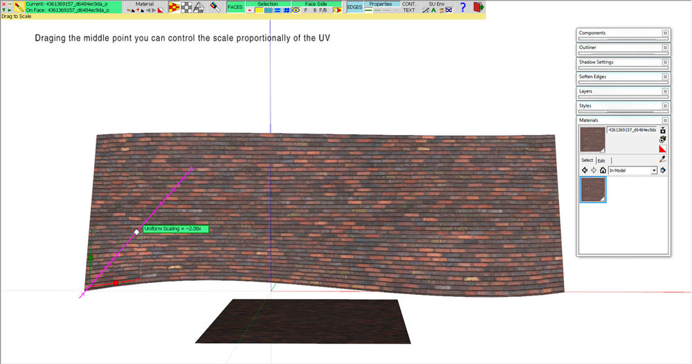 Enrich your textures , skp paint over