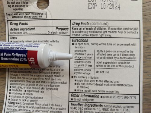 How To Use Anbesol: Photos & Video Instructions - 1311 Jackson Ave ...