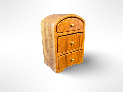 Iroko jewellery / Keepsake box | Wood N Clay