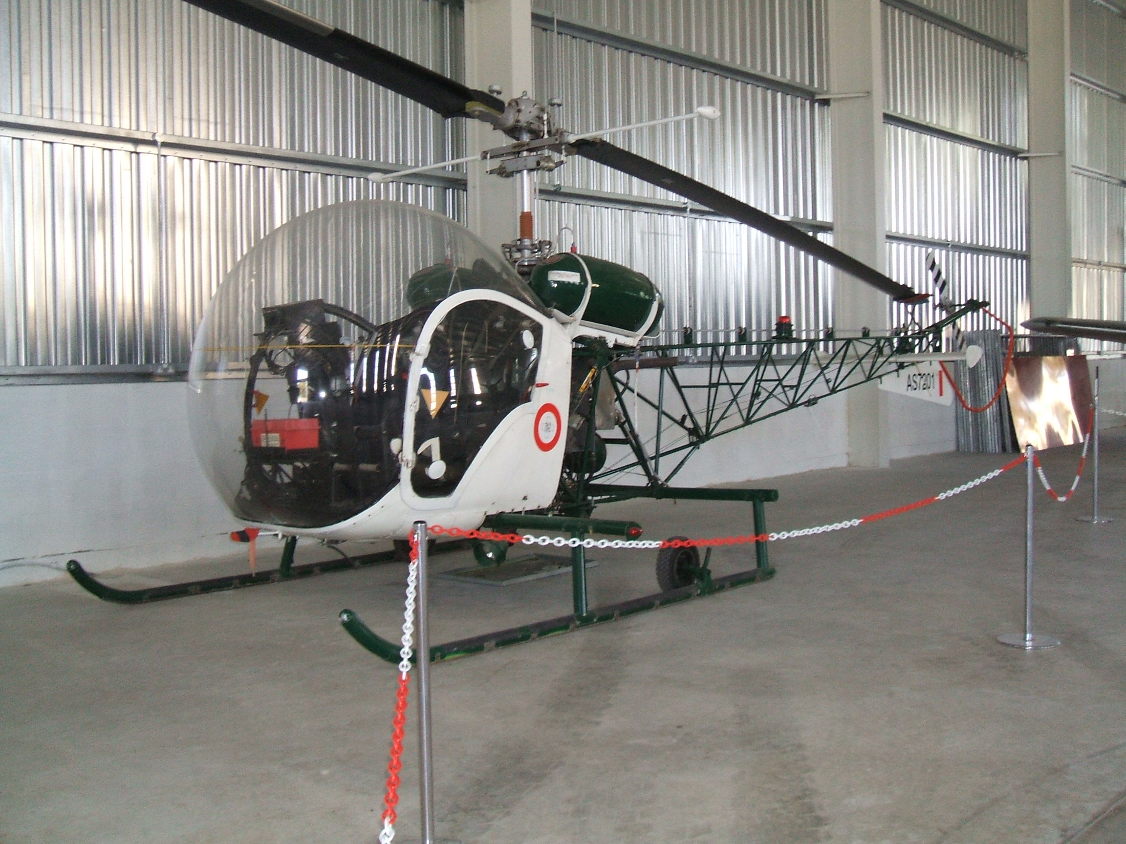 Agusta Bell 47G-2 AS7201 Helicopter