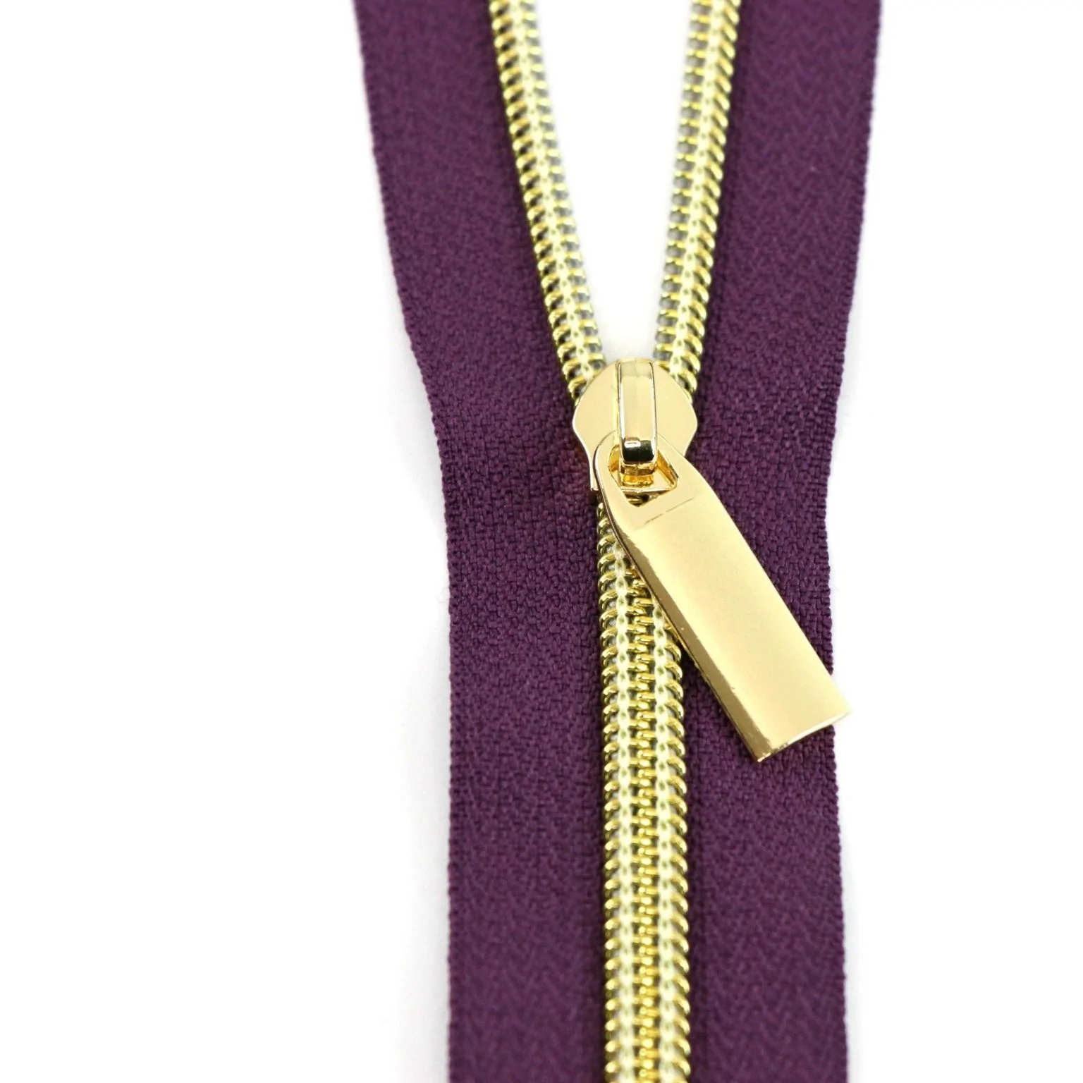 Purple Zipper Tape & Pulls Bundle | Fabric Sanity