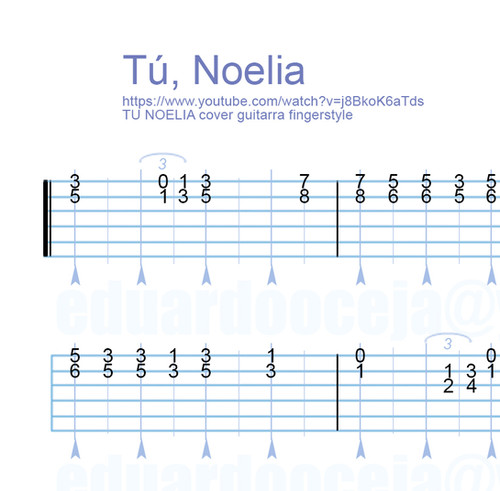 Tu, Noelia | Tablaturas
