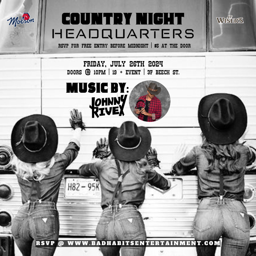 Country Night at HQ Nightclub | BadHabits Ent.