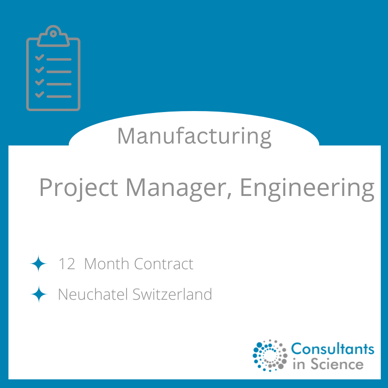 Project Manager, Engineering
