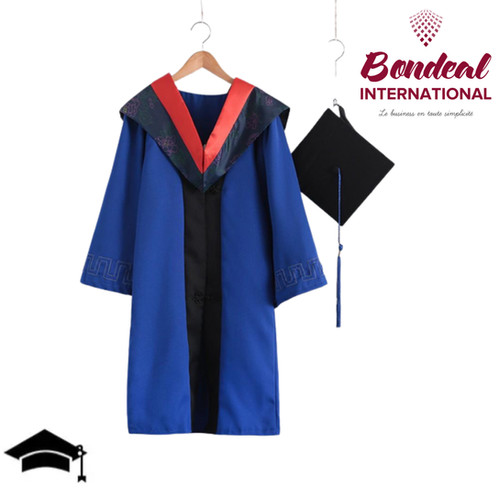 ACADEMIA Toge Cérémoniale De Remise De Diplôme Homme & Femme | Bondeal ...