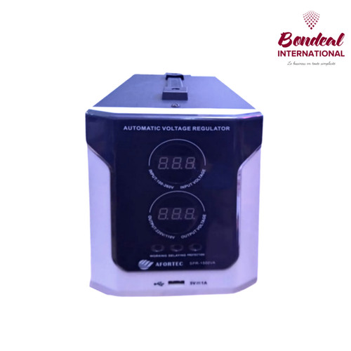 AFORTEC Stabilisateur De Tension Automatique 2000VA Avec Affichage ...