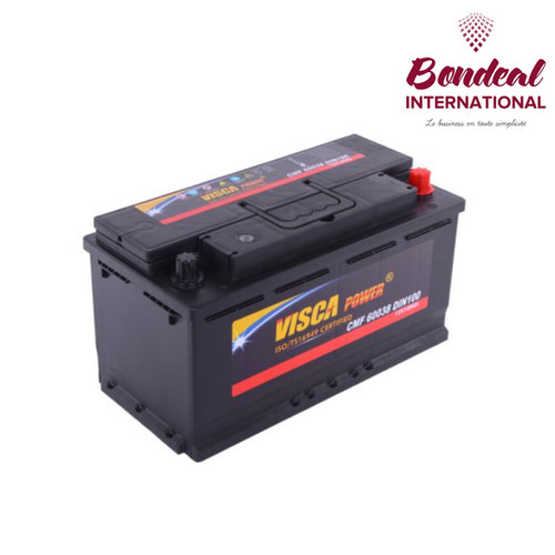 VISCA Batterie De Voiture 100 Ah - 12V CMF Power DIN100 | Bondeal Store