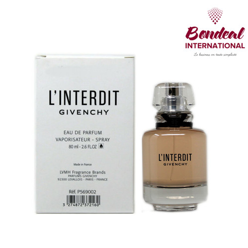 GIVENCHY - L'Interdit - Parfum Femme 80 ML Senteur Originale (Testeur ...