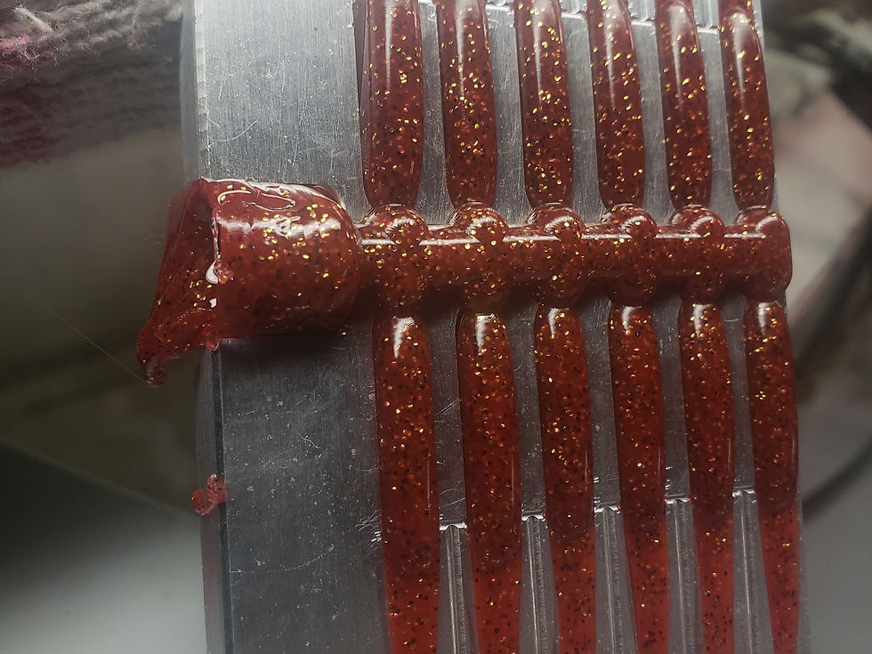 A5. The 2.5" Red Rose Fry 18Pcs | Wild Bill's Custom B