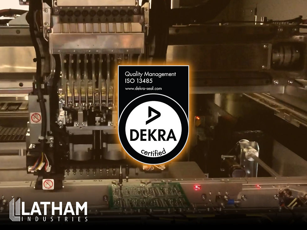 Latham Industries Attains ISO 13485:2016 Certification for Medical Devices