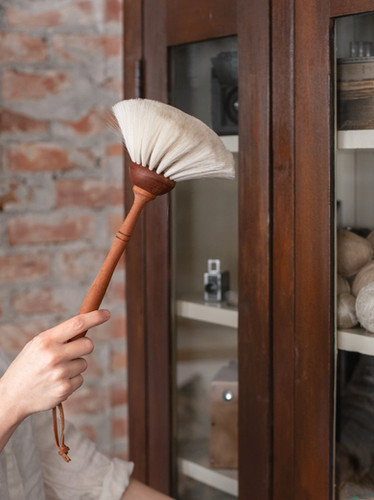 Handcrafted Pear Wood Duster | The Maple House Co