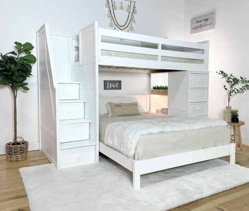 Twin/Full Multifunction White | rooms4kids & baby