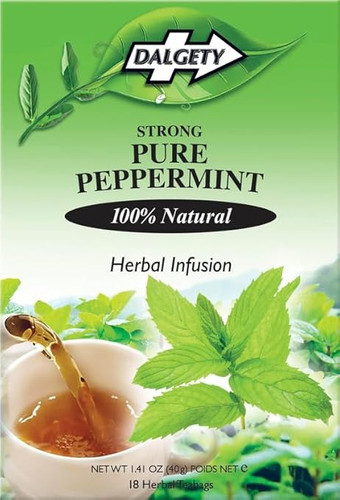 Pure Peppermint Infusion (carton 40g) | Dalgety Teas