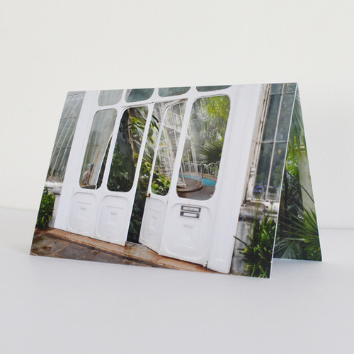 Kew Gardens Entrance | Greeting Card | Window.