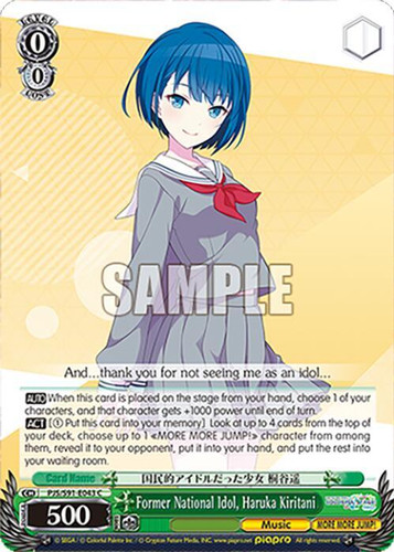 Former National Idol, Haruka Kiritani | Common Ground