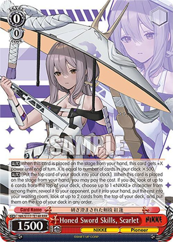 Honed Sword Skills, Scarlet (SP) | Common Ground