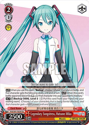 Legendary Songstress, Hatsune Miku | Common Ground