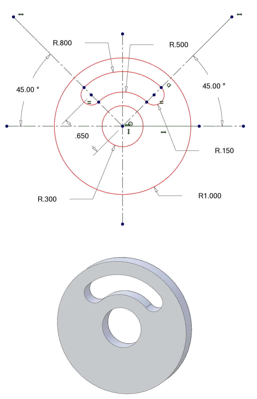 Alibre 3D CAD - Alibre Design Sektching