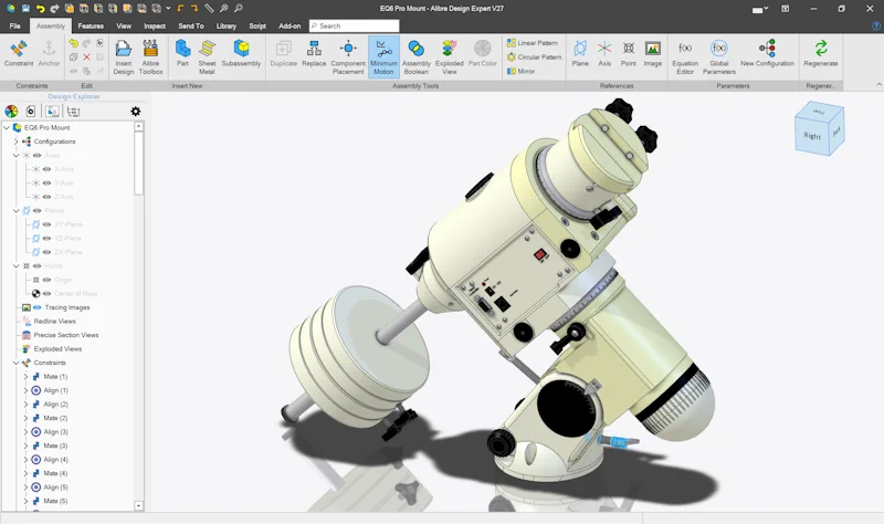 Alibre 3D CAD - Alibre Design Features