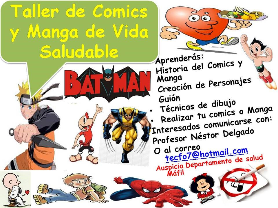 Taller de Comics Vida Saludable