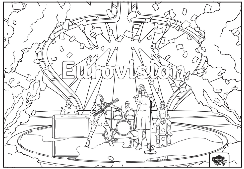 Complete Eurovision Party Pack for Preschoolers & Children 2023!