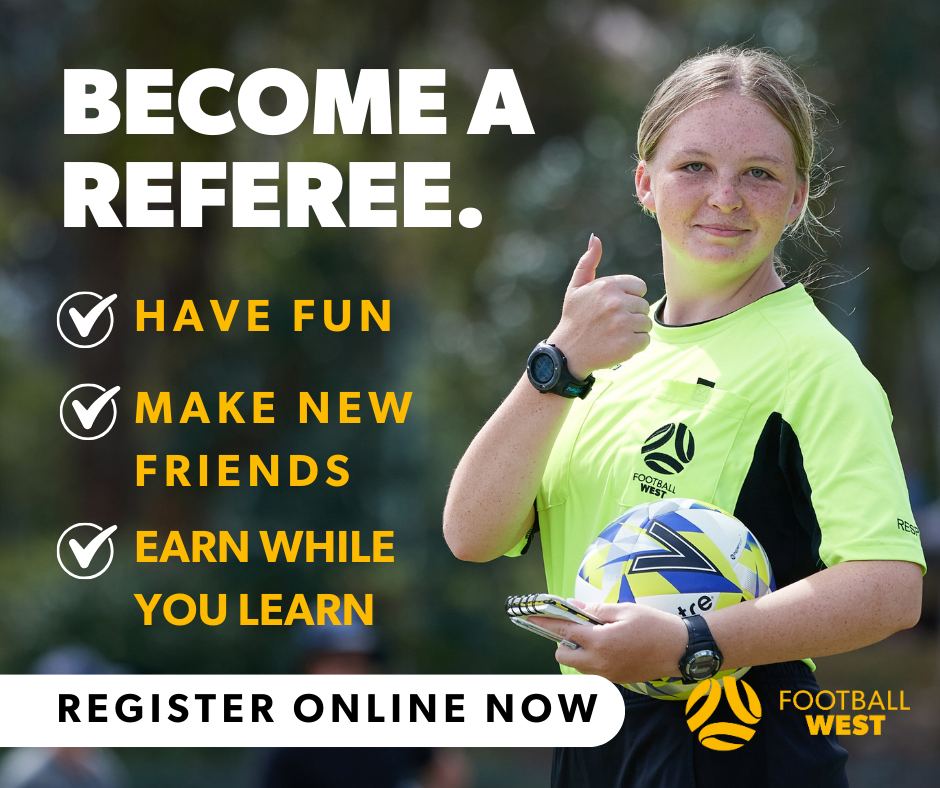 Calling all those 13 and Over - Become a Referee and get Paid!!