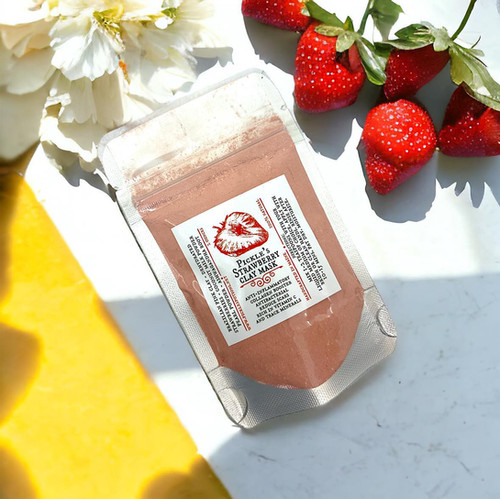 Strawberry Clay Mask | Pickle’s Potions