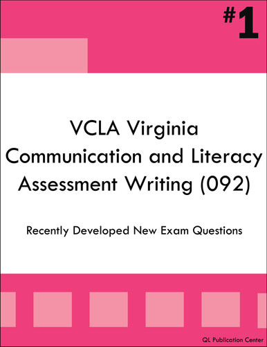 VCLA Virginia Communication and Literacy Assessment - Writing 092 | RD ...
