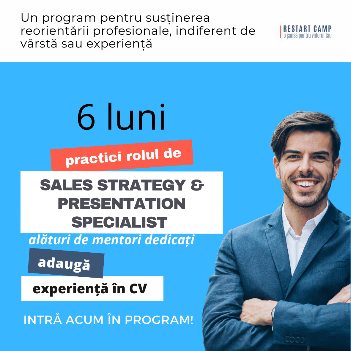 Program de reconversie profesionala / o noua cariera in Sales Strategy ...