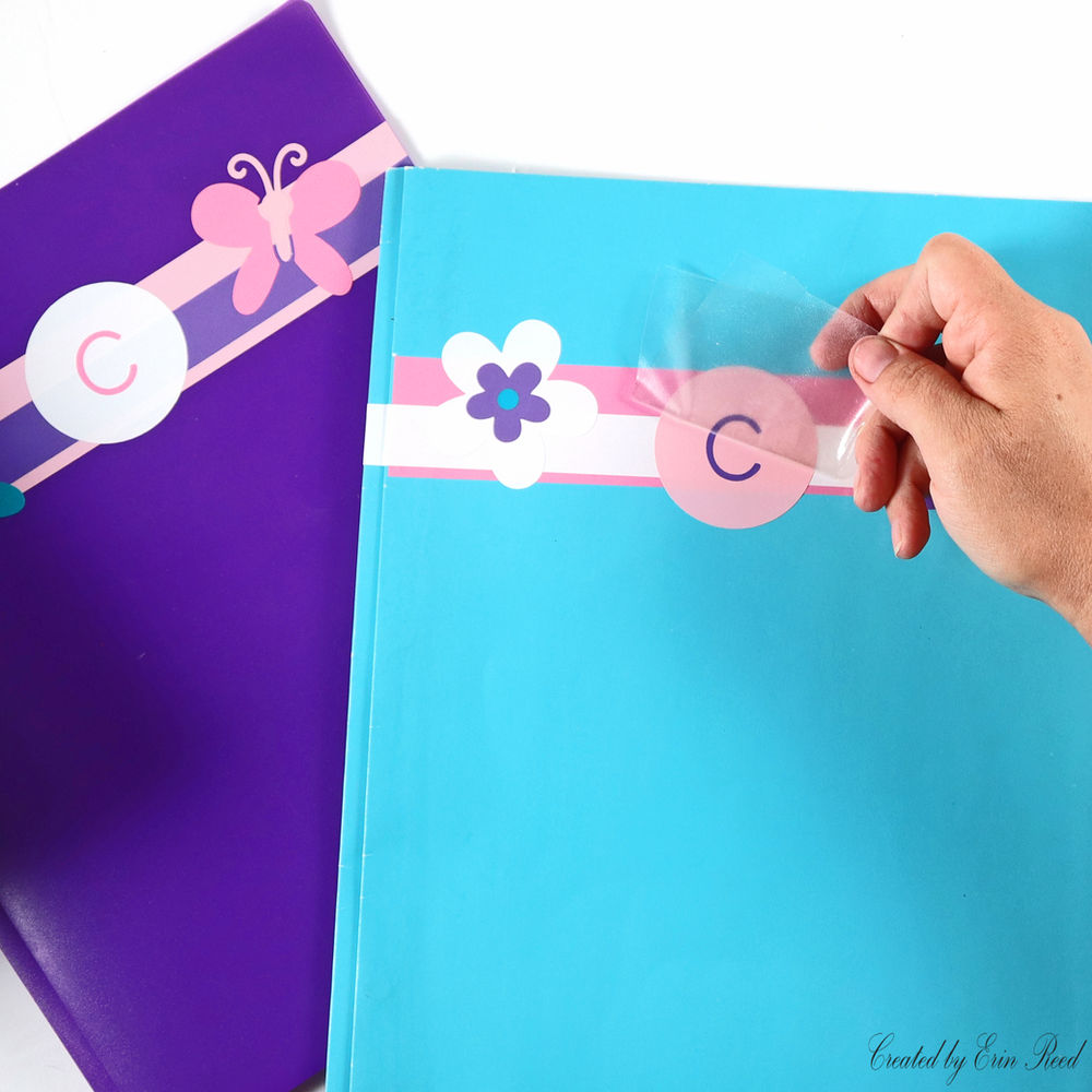 Jazz Up Your School Supplies with Vinyl