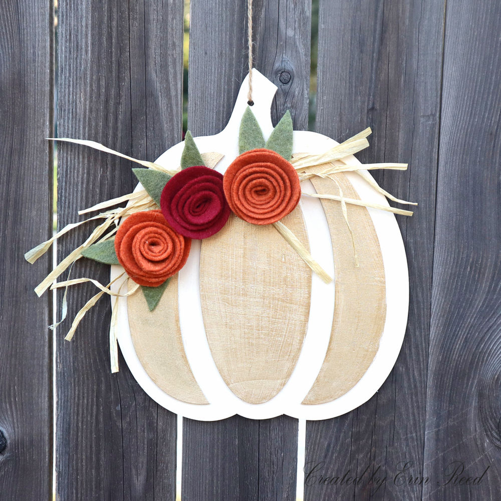 Dollar Tree Wooden Pumpkin Decor