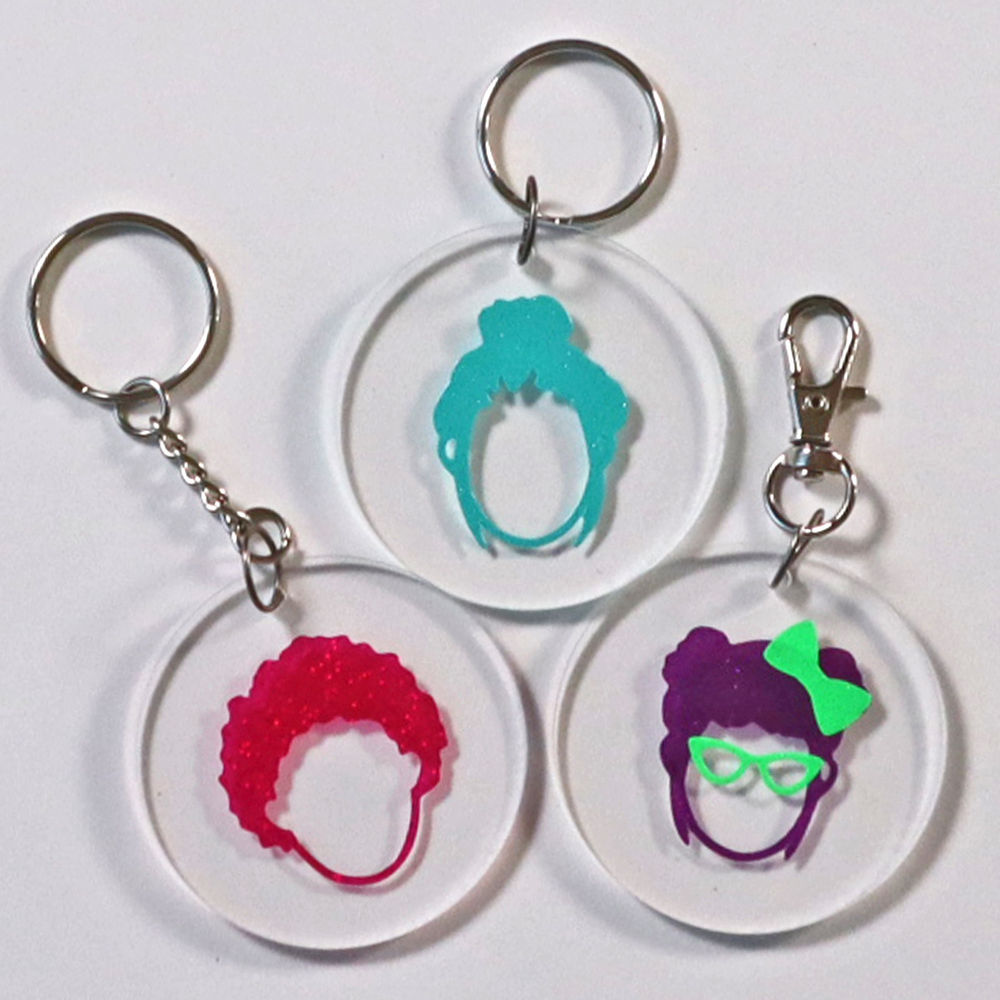 DIY Personalized Vinyl Keychains