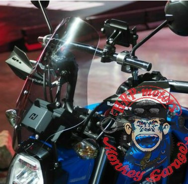 Honda Grom SF Smoky Tinted Windshield | MiniHolics