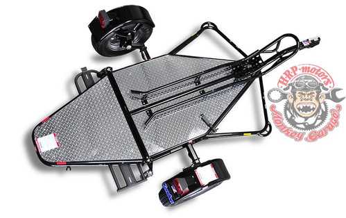Single Stand-Up™ Motorcycle Trailer | MiniHolics