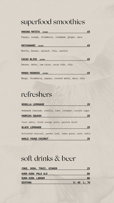 THE BOTANIST | Farm to table restaurant of desa eko